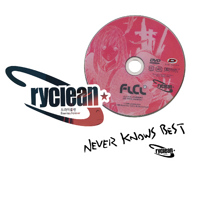 FLCL STICKER PACK – Dryclean